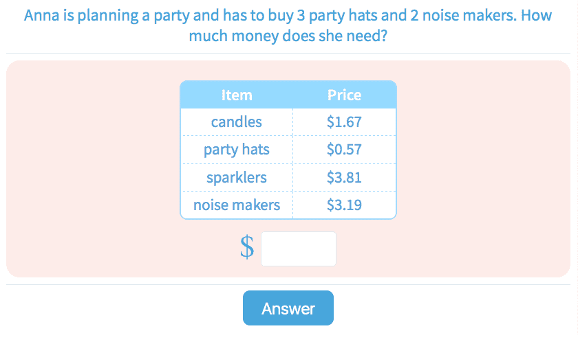 Grade 7 - Practice with Math Games